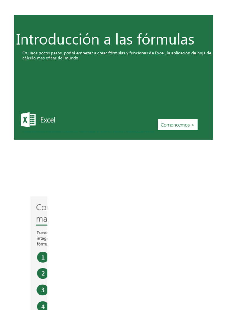 Tutorial de Fórmula - 1 | PDF | Microsoft Excel | Multiplicación