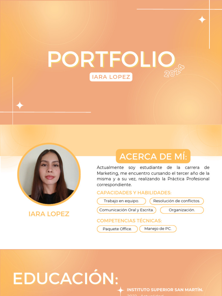 Portfolio Iara Lopez 2024. | PDF