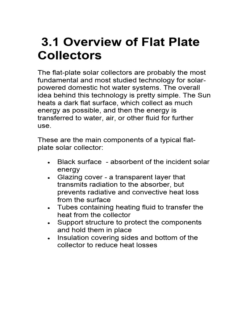 Solar Plate | PDF | Solar Energy | Heat Transfer