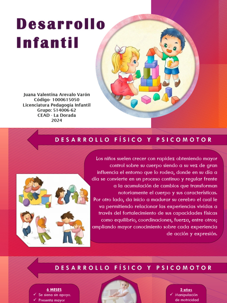 Desarrollo Infantil: Hitos Clave por Edad | PDF | Lápiz | Ciencias del comportamiento