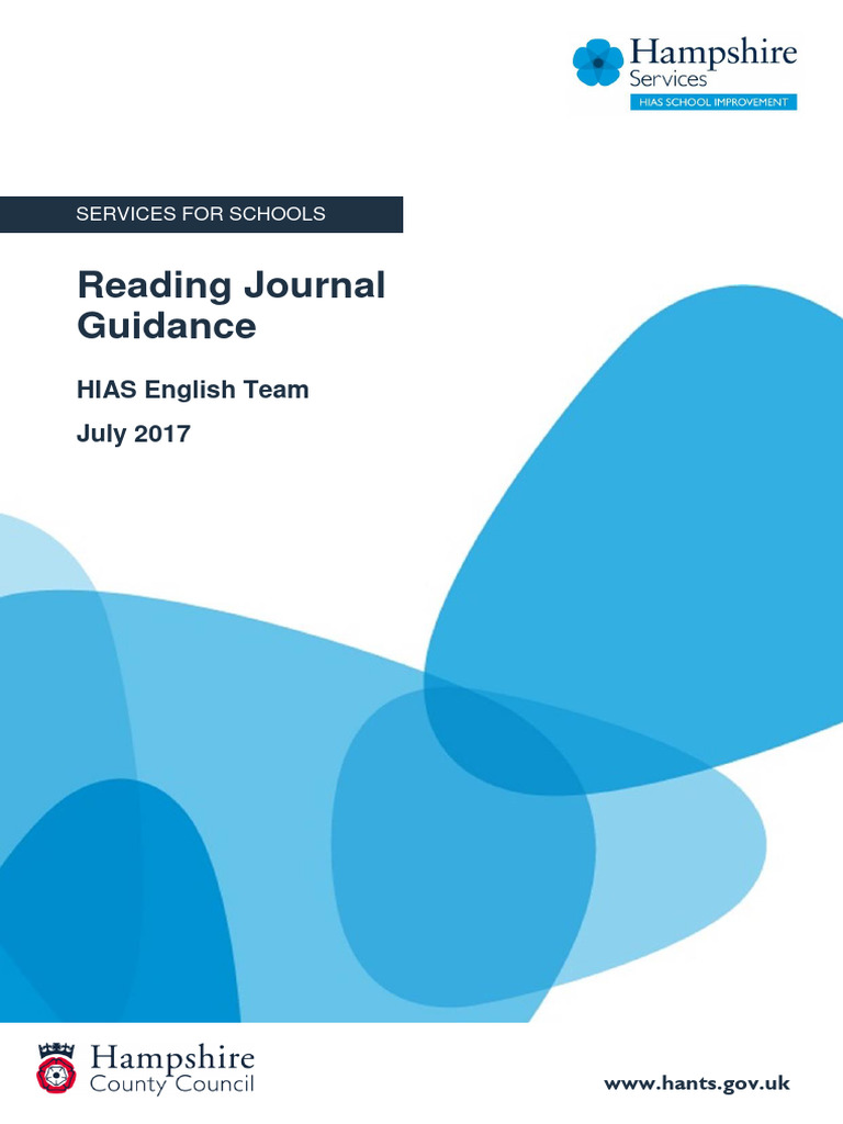 Reading Journal Guidance and Progression | PDF | Reading Comprehension ...
