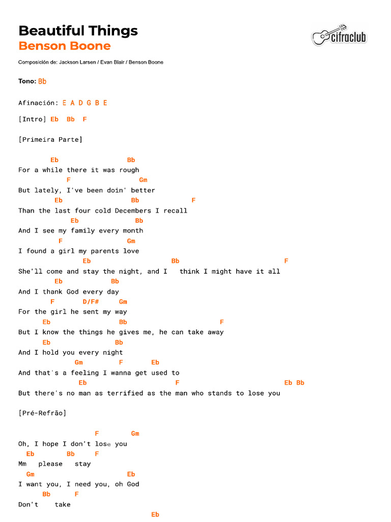 ACORDS BENSON BOONE | PDF