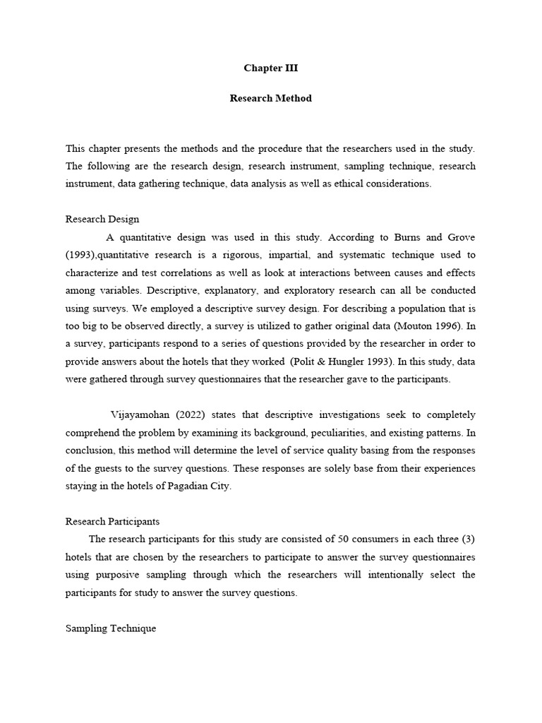 Sdoc Pdf Survey Methodology Questionnaire