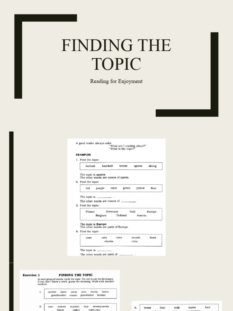 6th Meeting Topic | PDF