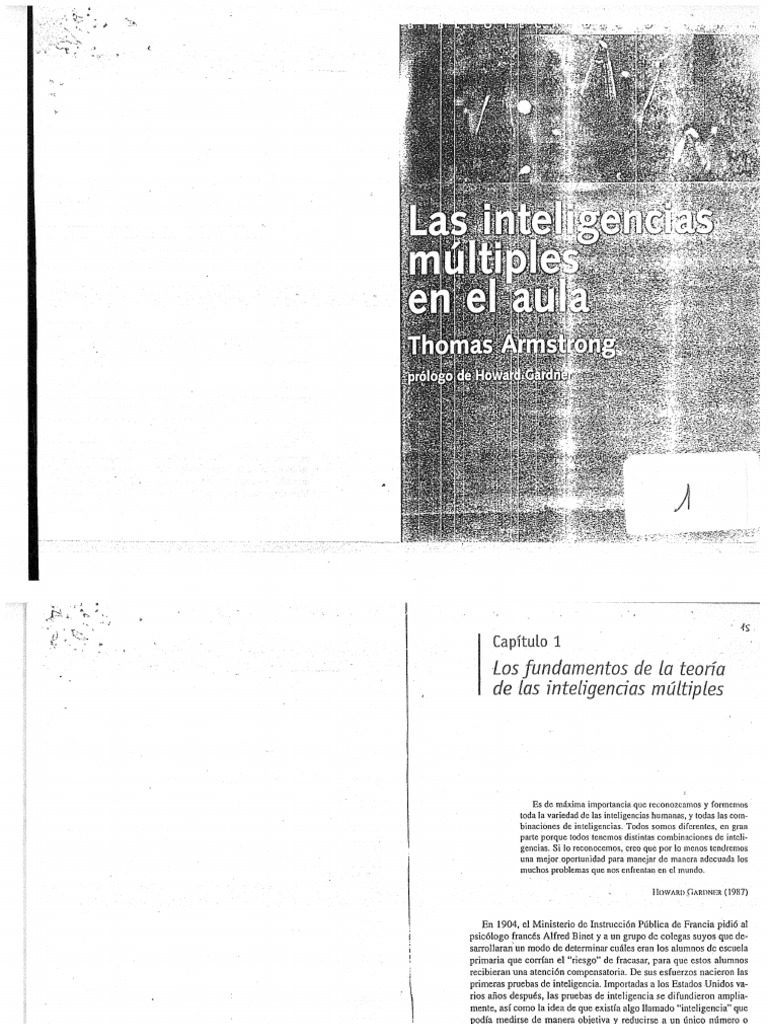 Amstrong Inteligencias Multiples 1999 | PDF