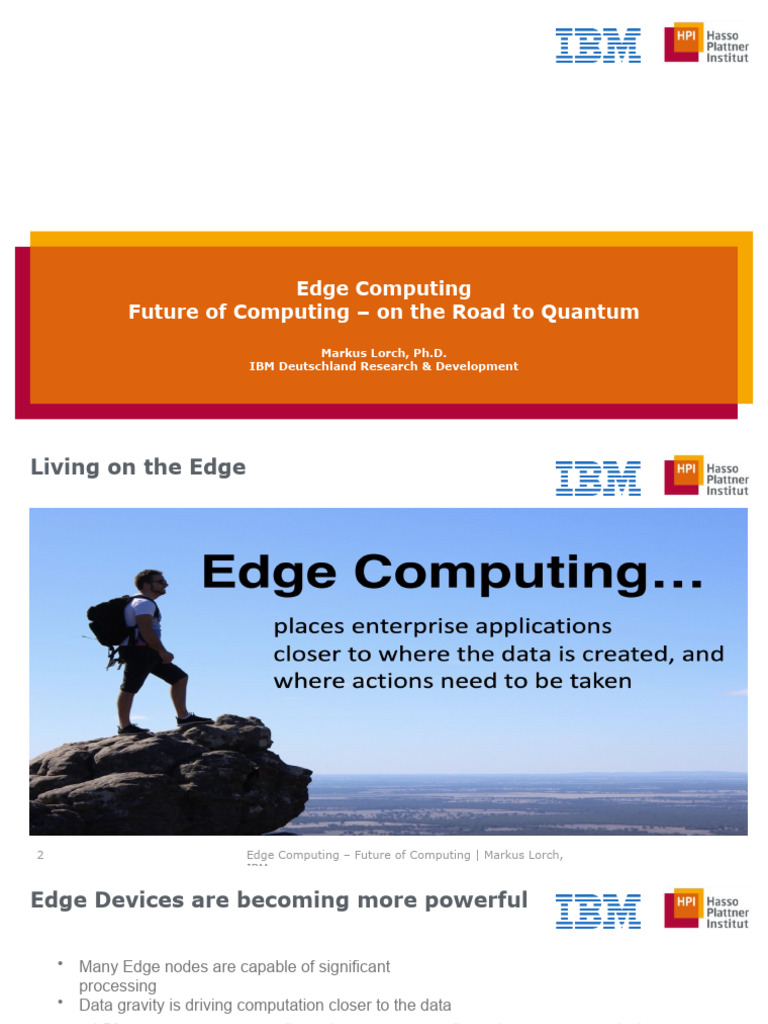 1.5 Edge Computing | PDF | Computing | Computer Network