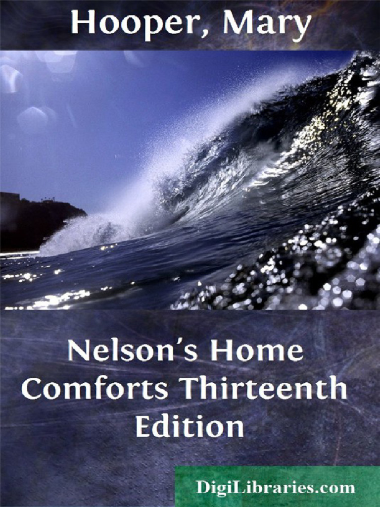 Nelsons Home Comforts Thirteenth Edition | PDF | Soup | Lamb And Mutton
