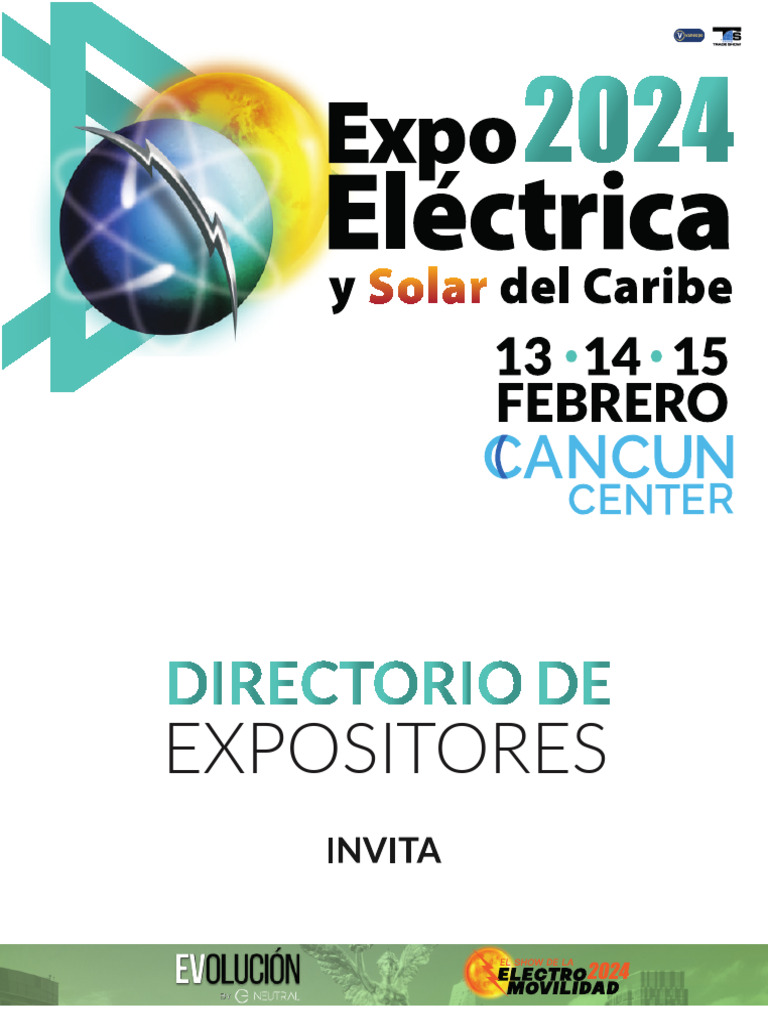 Expo Eléctrica y Solar del Caribe 2024 | PDF | México | Electromagnetismo