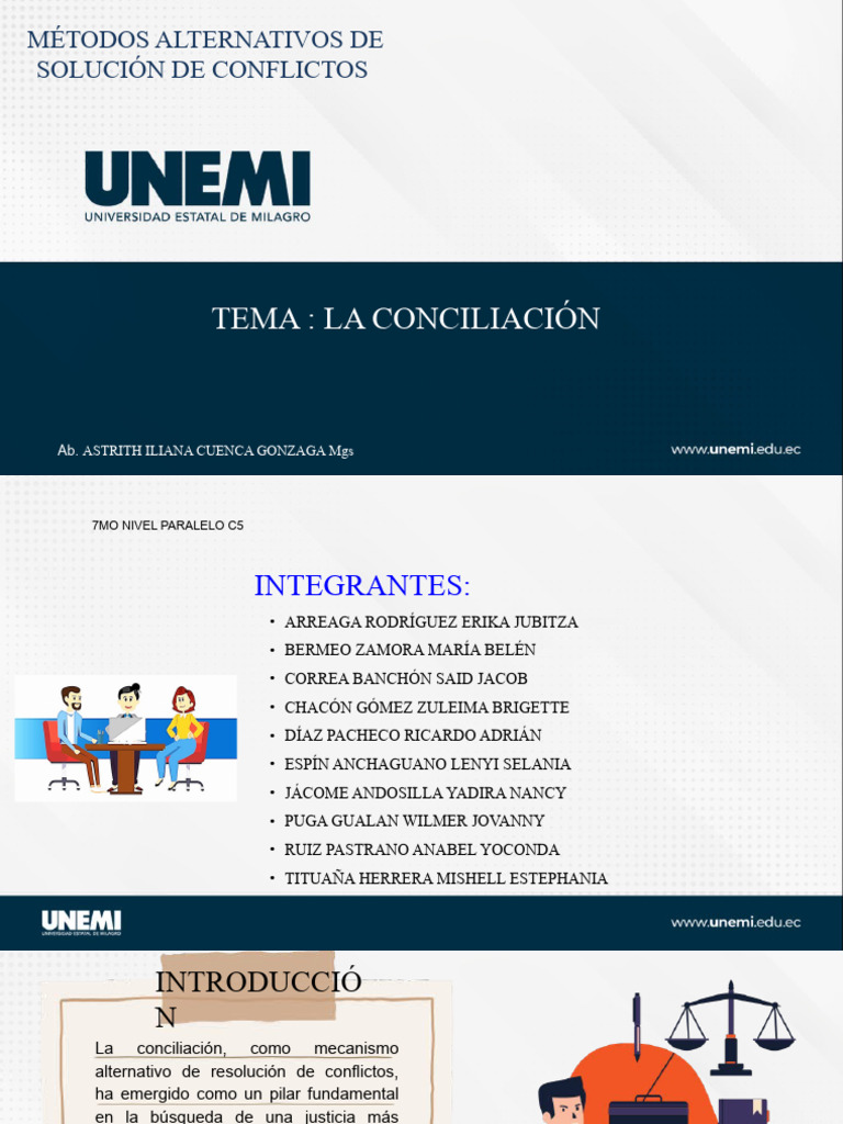 CONCILIACION DIP - PPTX - 20240509 - 225037 - 0000 | PDF