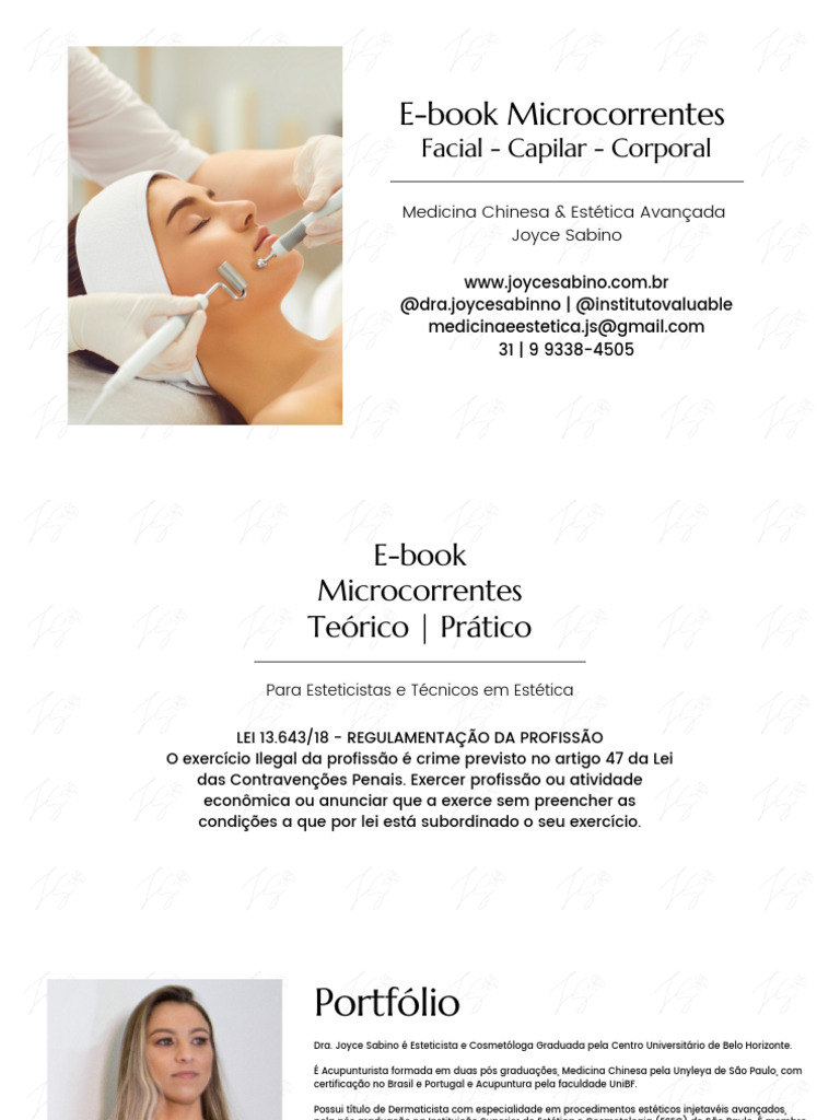 Microcorrentes na Estética Avançada | PDF | Célula (Biologia) | Proteínas