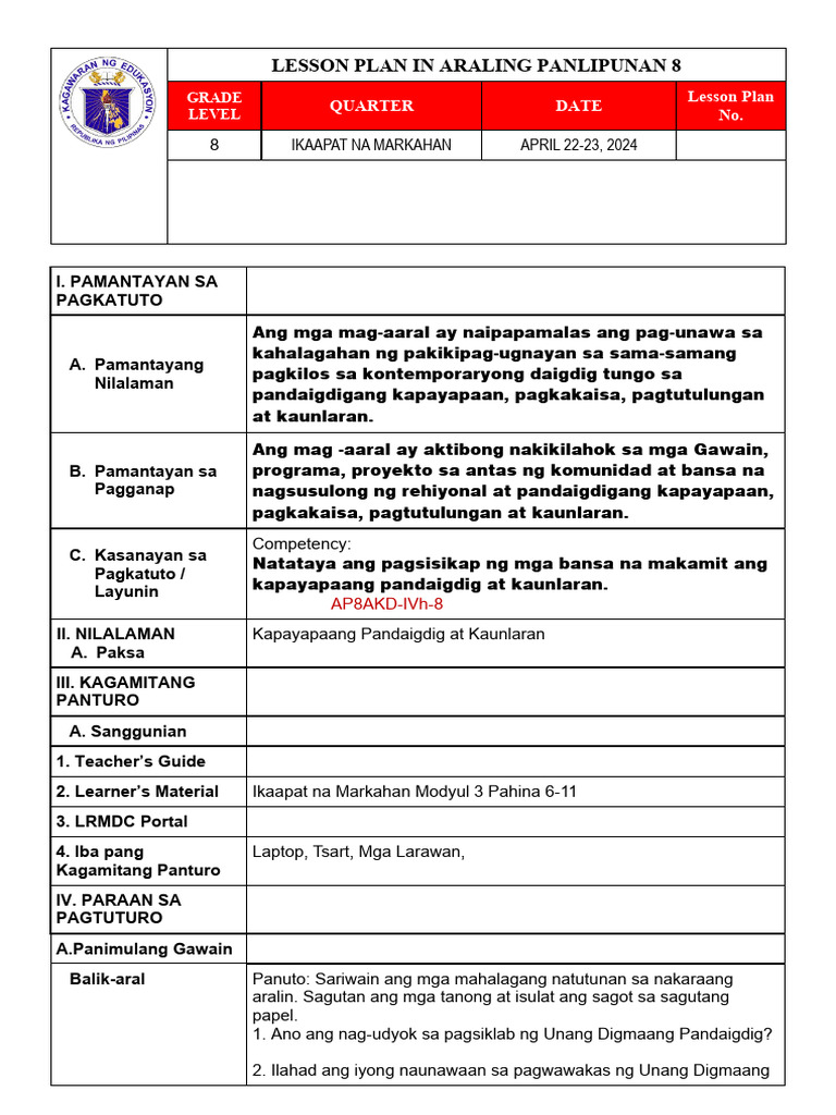 LP Quarter 4 Week 5 | PDF