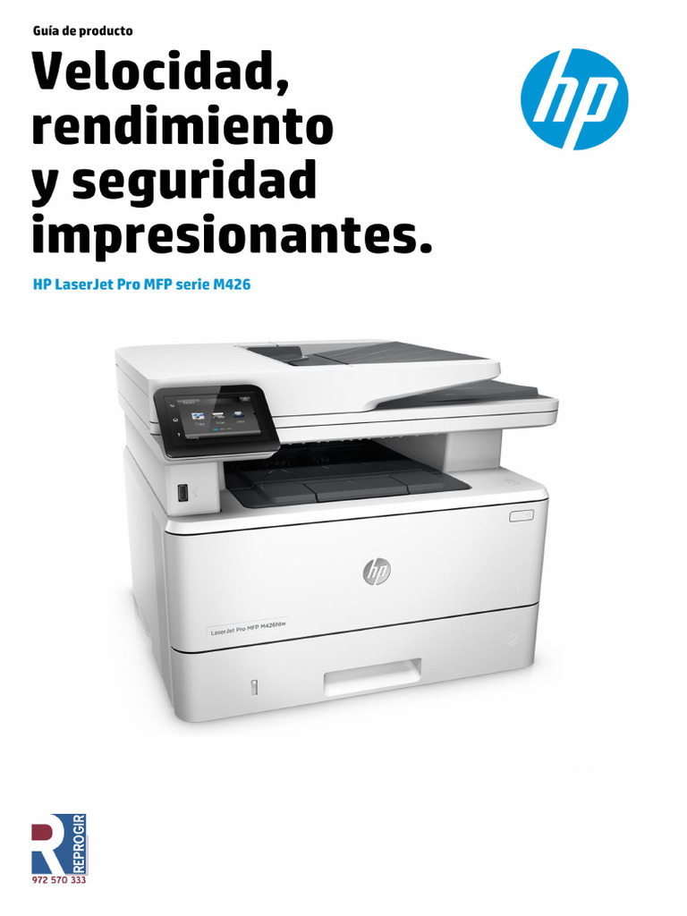 Documentació M426 | PDF | Impresora (Computación) | Escáner de imagen