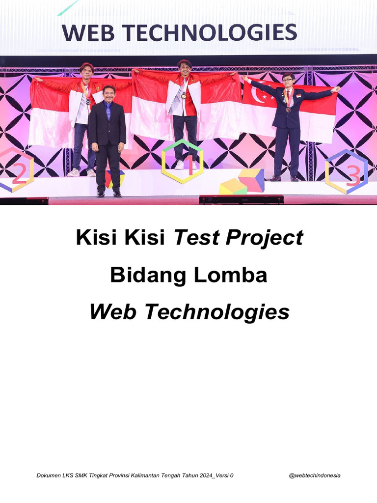 Kisi-Kisi - Web Technologies - LKS Provinsi Kalimantan Tengah 2024 ...