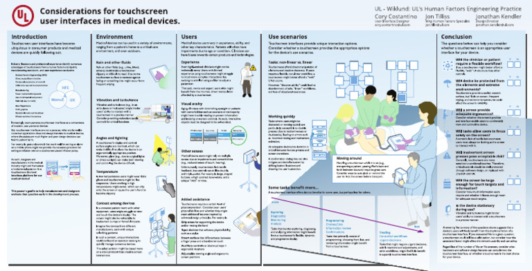Consideration For Touchscreen User Interfaces in Medical Devices | PDF