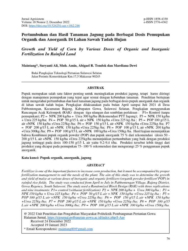 9 +Maintang,+Suryanti+Ali,+Muh +Amin,+Abigael+R +Tondok+Dan+Mardiana+Dewi | PDF