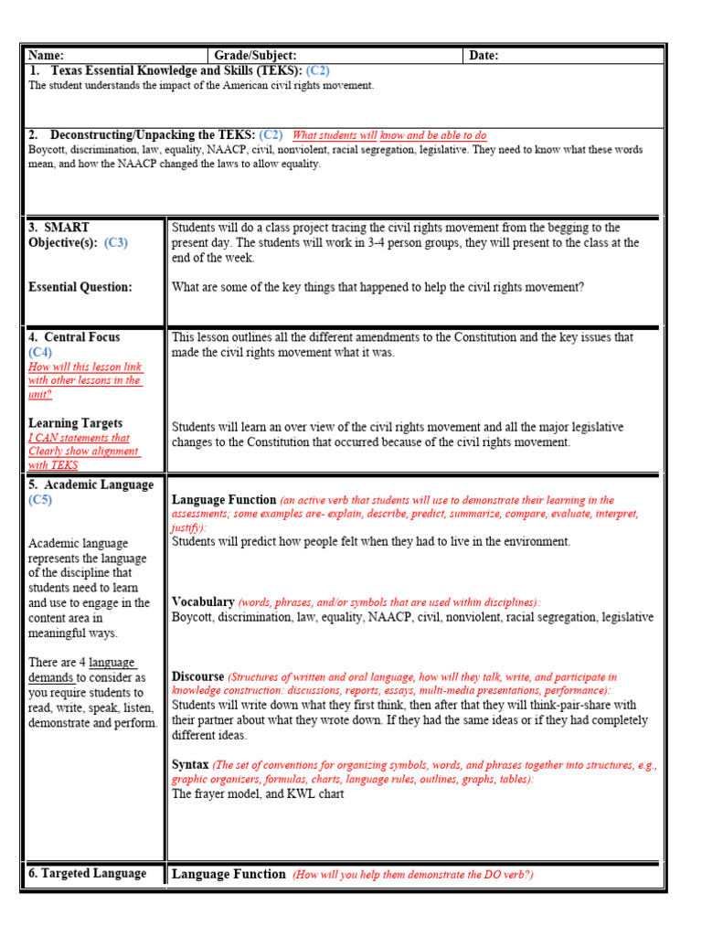 LPG Delivery Plan - 2024 | Download Free PDF | Educational Assessment ...