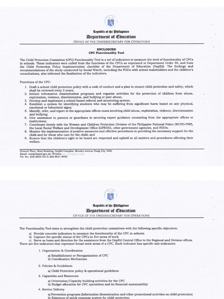 CPC Functionality Tool | PDF