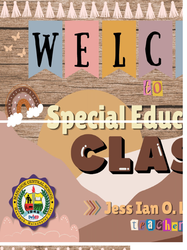 Welcome Sped | PDF