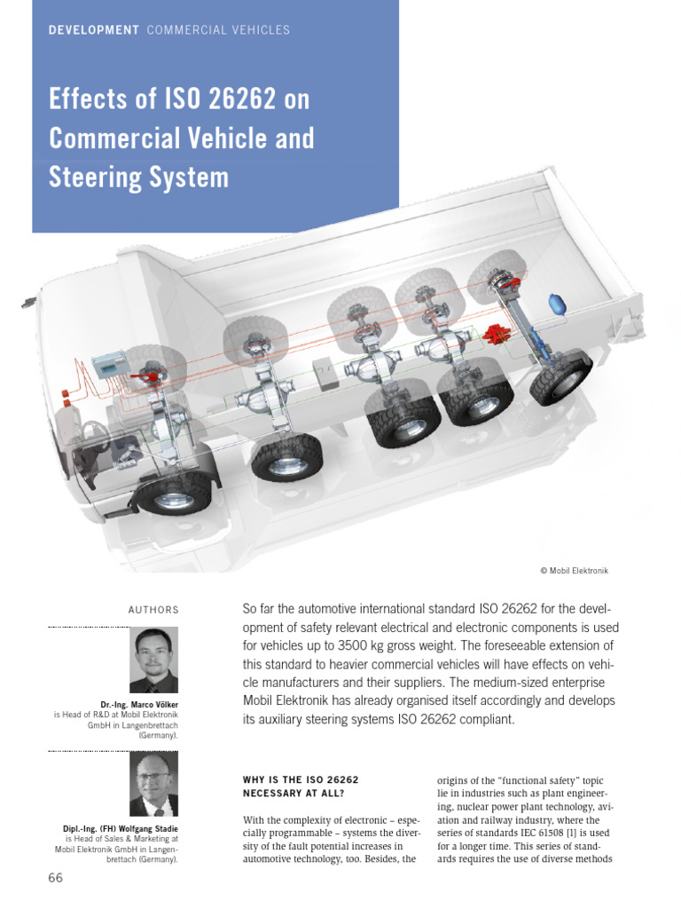 ISO 26262 Impact on Commercial Vehicles | PDF | Systems Thinking ...