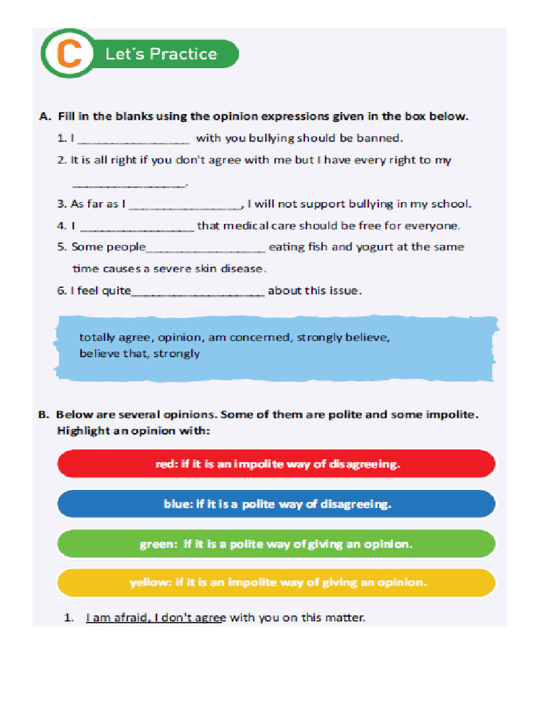 Let's Practice XI | PDF