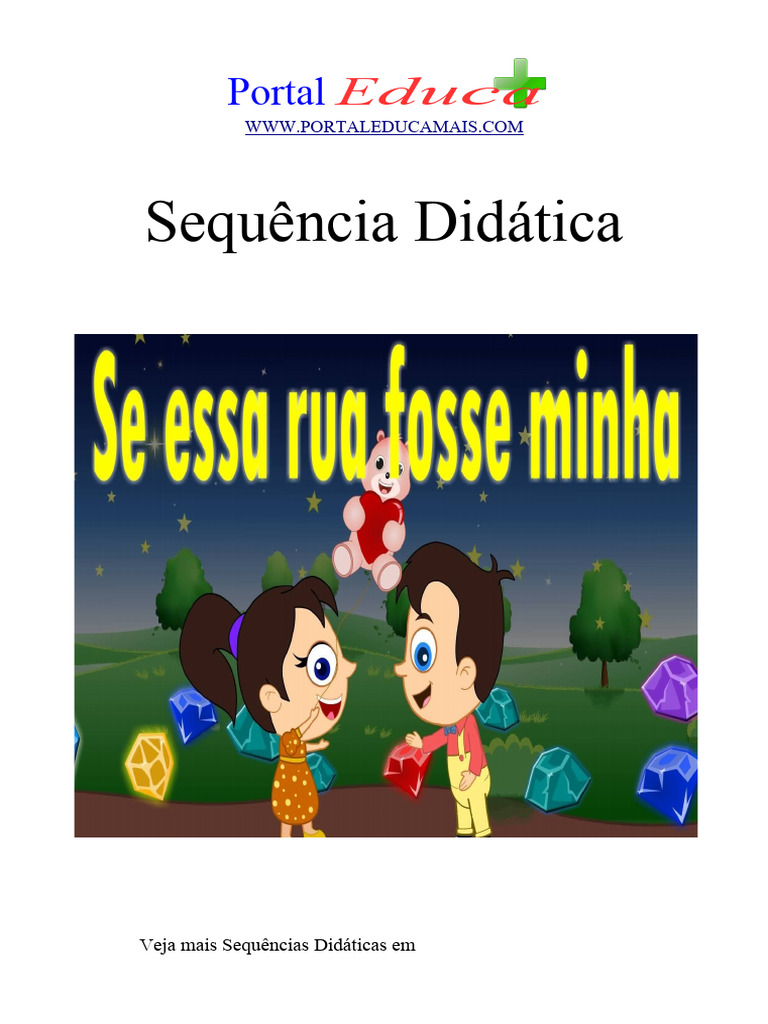 Sequencia Didática - Se Essa Rua Fosse Minha-1 | PDF | Poesia