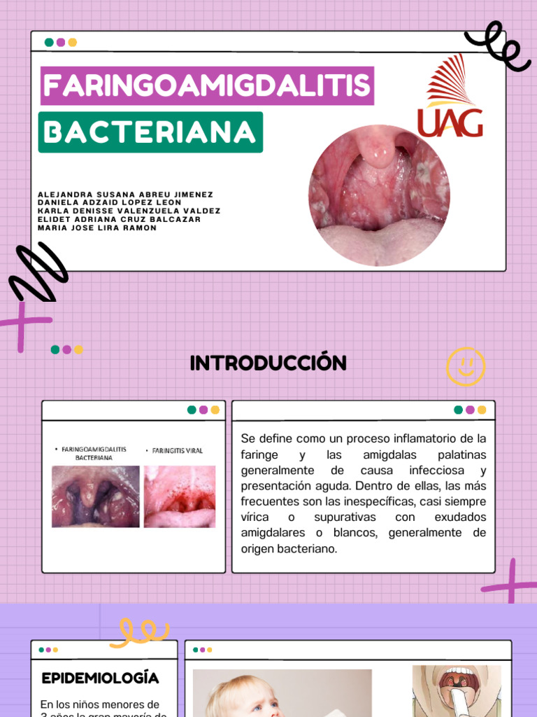 Faringoamigdalitis Bacteriana | PDF | Enfermedades y trastornos ...