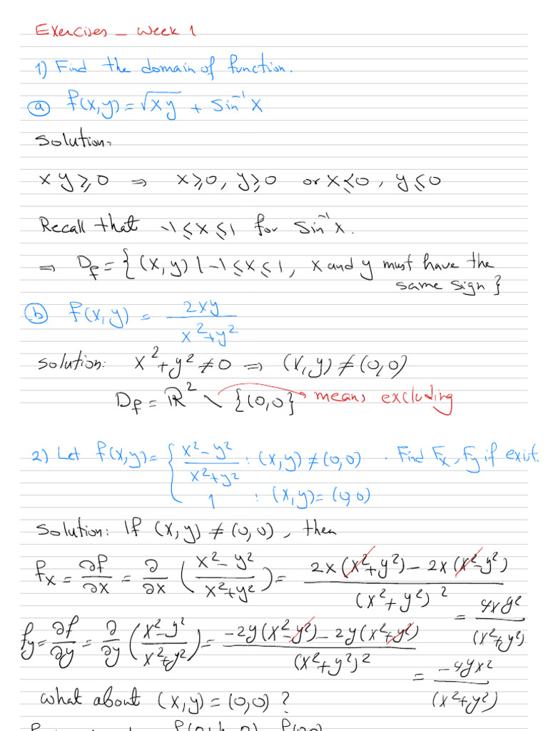 Exercises 1, Solutions | PDF | Ellipse | Geometry