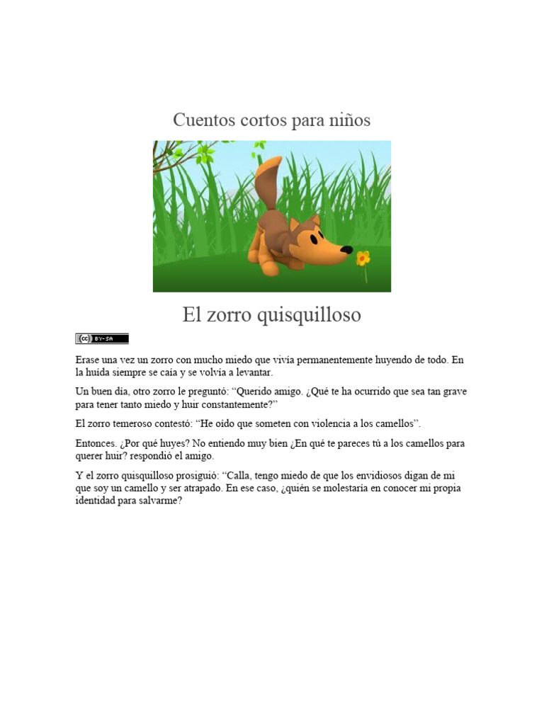 Cuentos Cortos | PDF | León