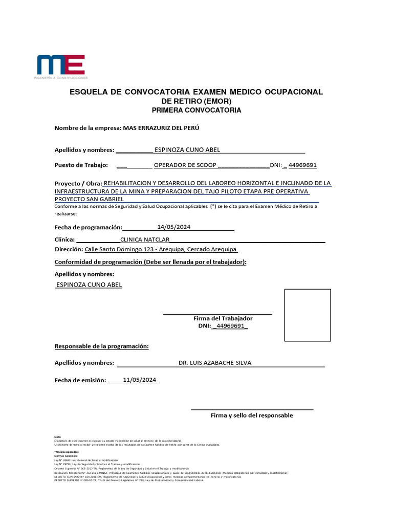 Esquela - Espinoza Cuno Abel | PDF | Negocios