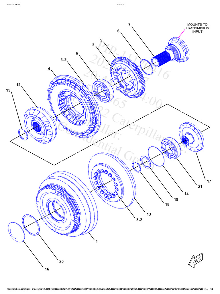 Torque Converter Parts Overview | PDF | Mechanics | Kinematics