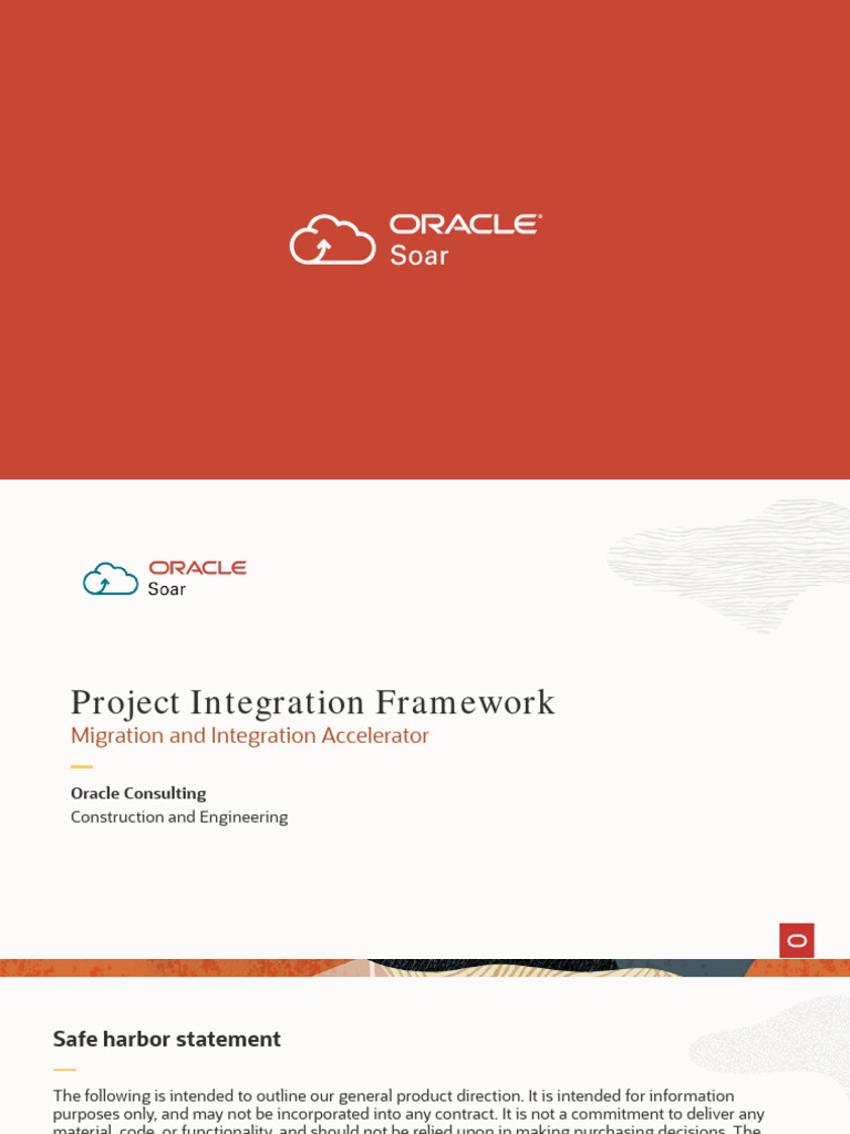 Soar Project Integration Framework | PDF | Oracle Corporation | Web ...