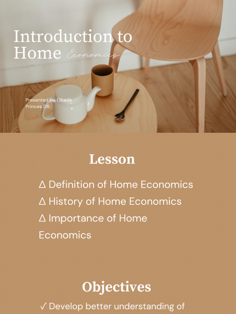 Home Economics | PDF