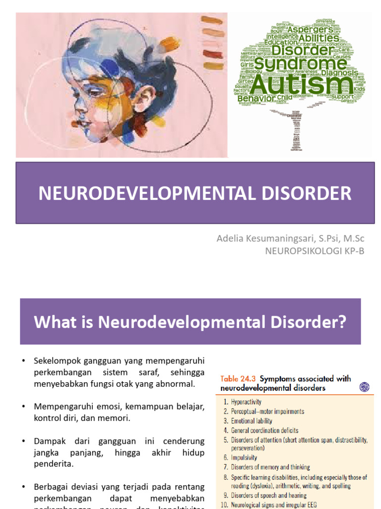 Neurodevelopmental Disorder | PDF | Autism Spectrum | Cerebellum