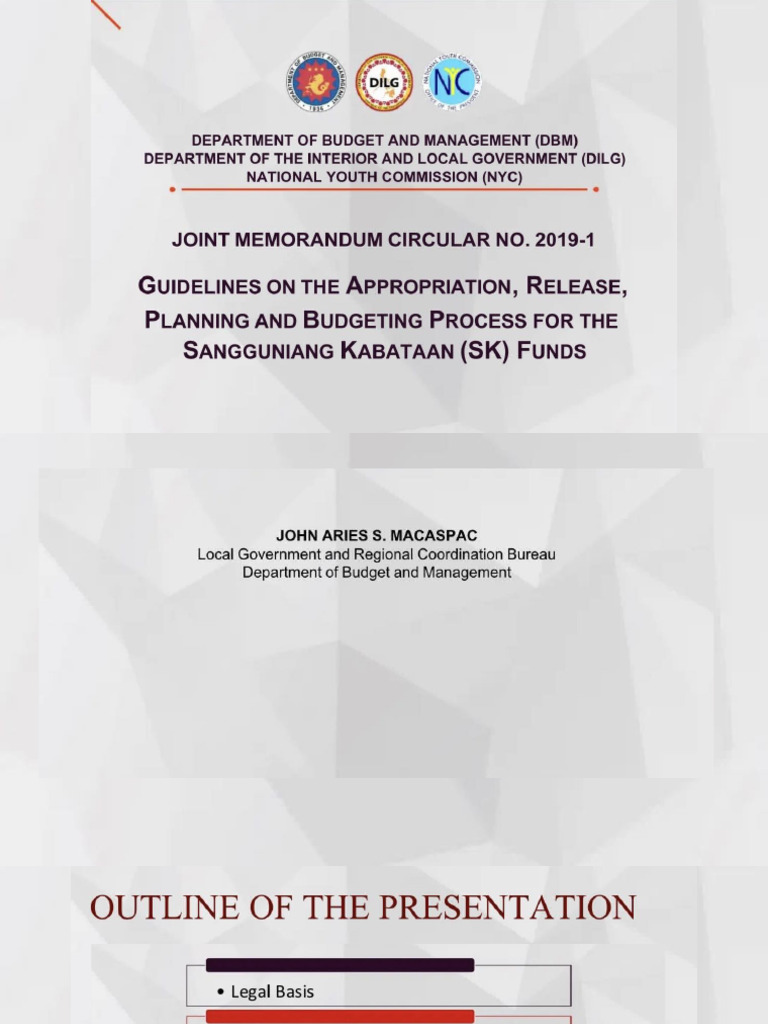 SK Planning and Budgeting | PDF