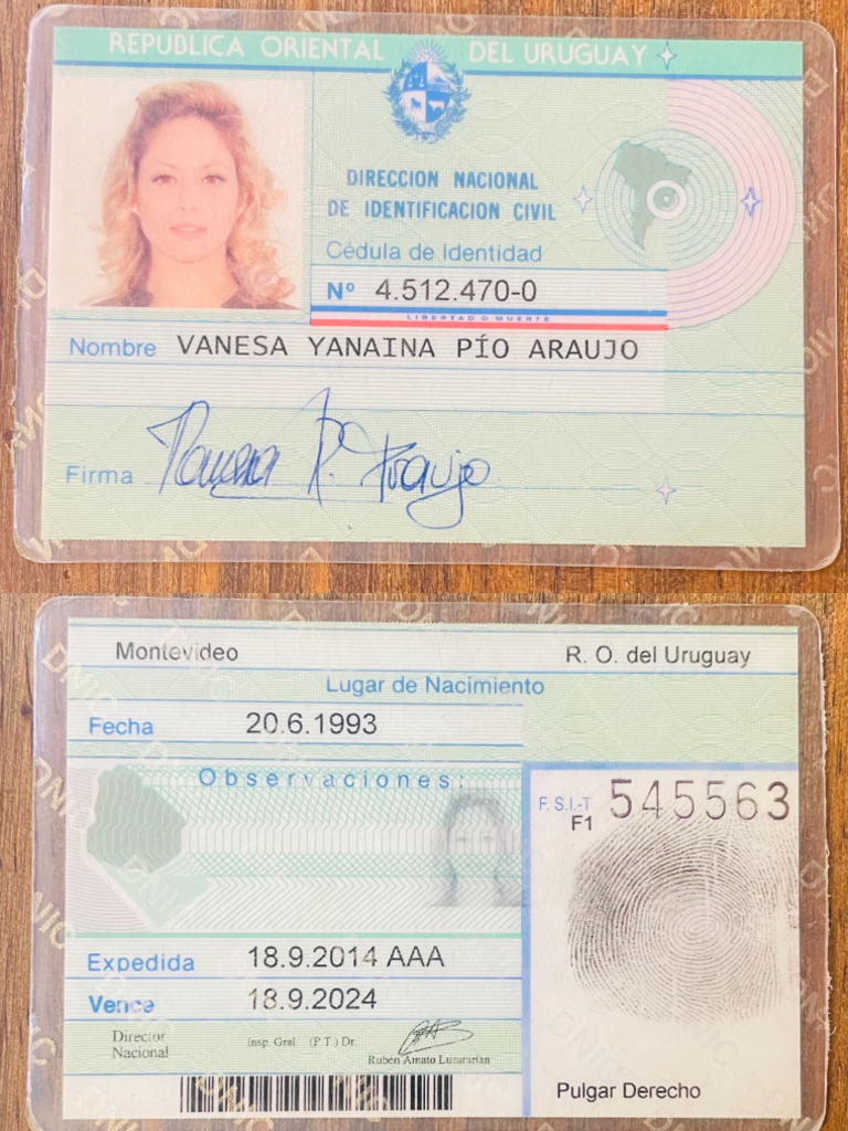 Cédula de Identidad | PDF