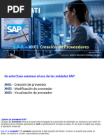 Visualización de Acreedores en SAP XK03 | PDF | Contabilidad | Informática