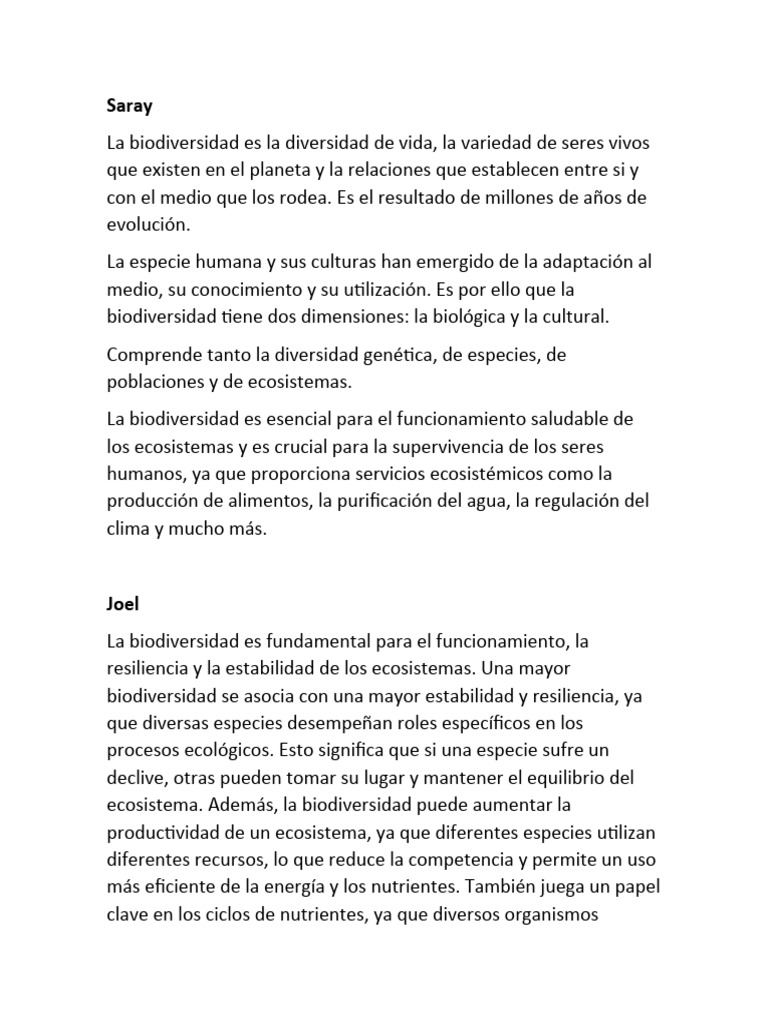 Bio Divers I Dads | PDF | Biodiversidad | Habitat