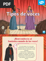 La Clasificación, Tipos y Clases de Voces | PDF | Canto | Música vocal