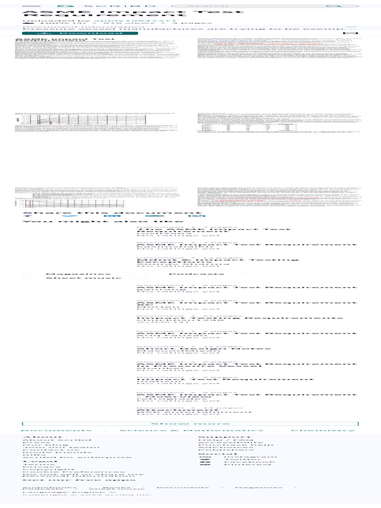 ASME Impact Test Requirement PDF Fracture Ductility | PDF | Ductility ...