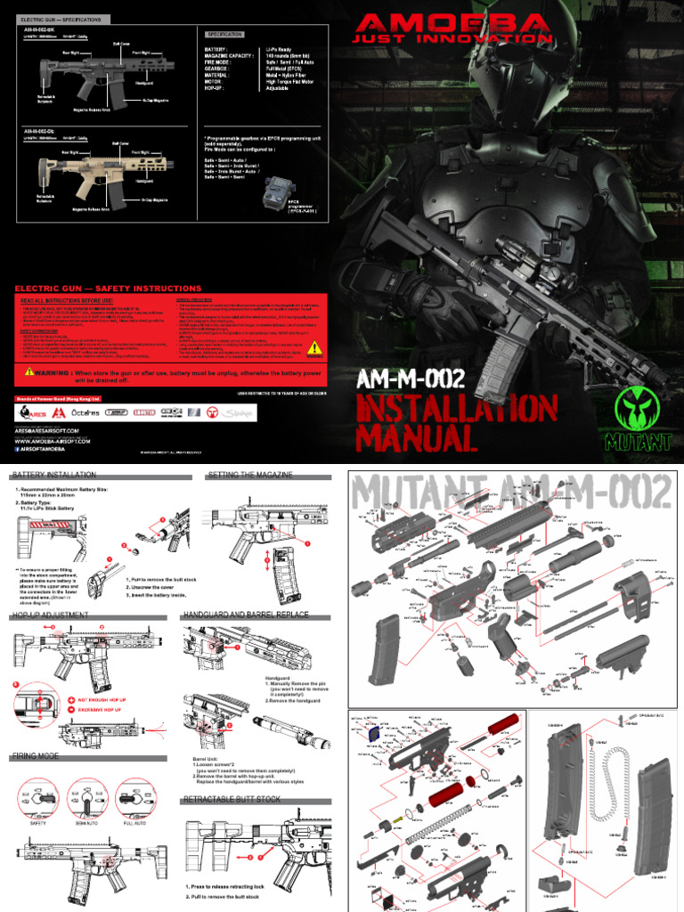 Handguard and Barrel Unit Guide | PDF