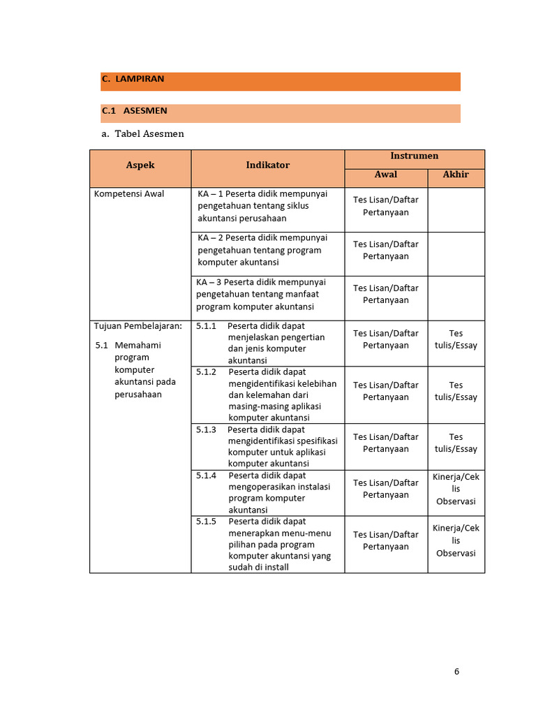 Asesmen Program Komputer Akuntansi | PDF | Bisnis | Pengelolaan ...