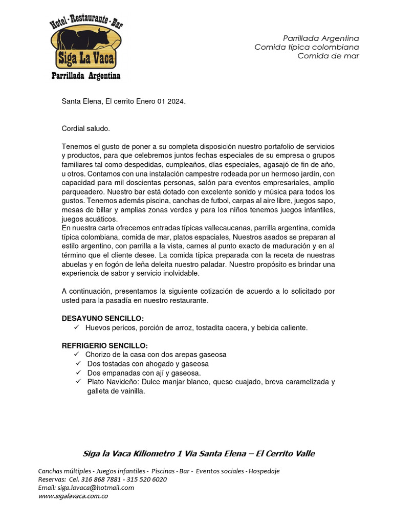 PAQUETE ADULTO MAYOR DIC 2023-1 | PDF | Parilla | Almuerzo