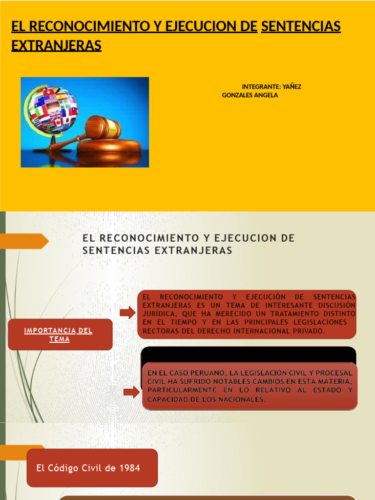 Reconocimiento-Y-Ejecucion-De-Sentencias-Extranjeras (A) | Descargar gratis PDF | Divorcio ...