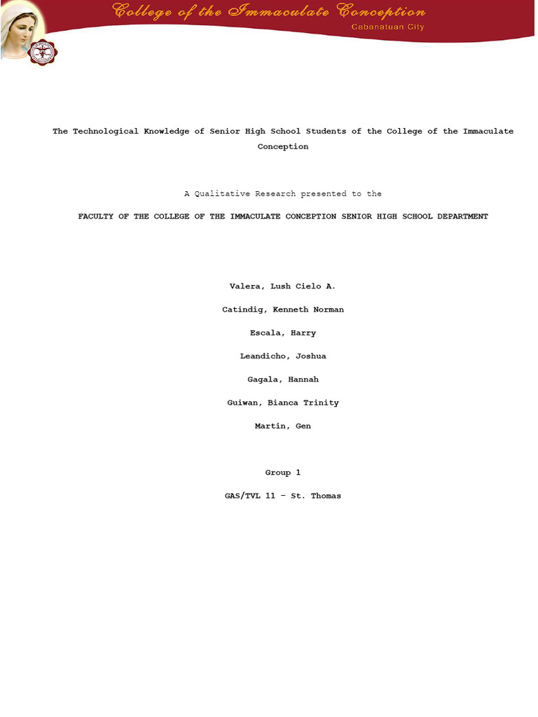 Research-Ins.-Group-1-Research1 | PDF | Knowledge | Behavioural Sciences