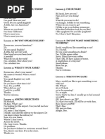 English Chunks & Templates | PDF | Fluency | Grammar