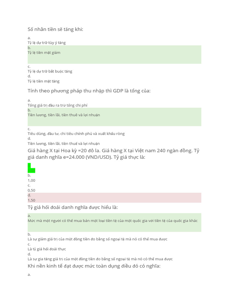 Dap An LMS KTVM | PDF