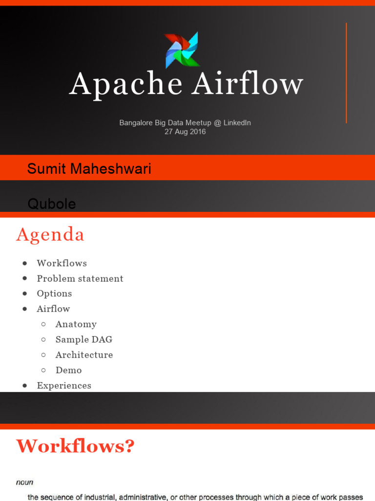 Apache Airflow Overview and Insights | PDF | Information Technology ...