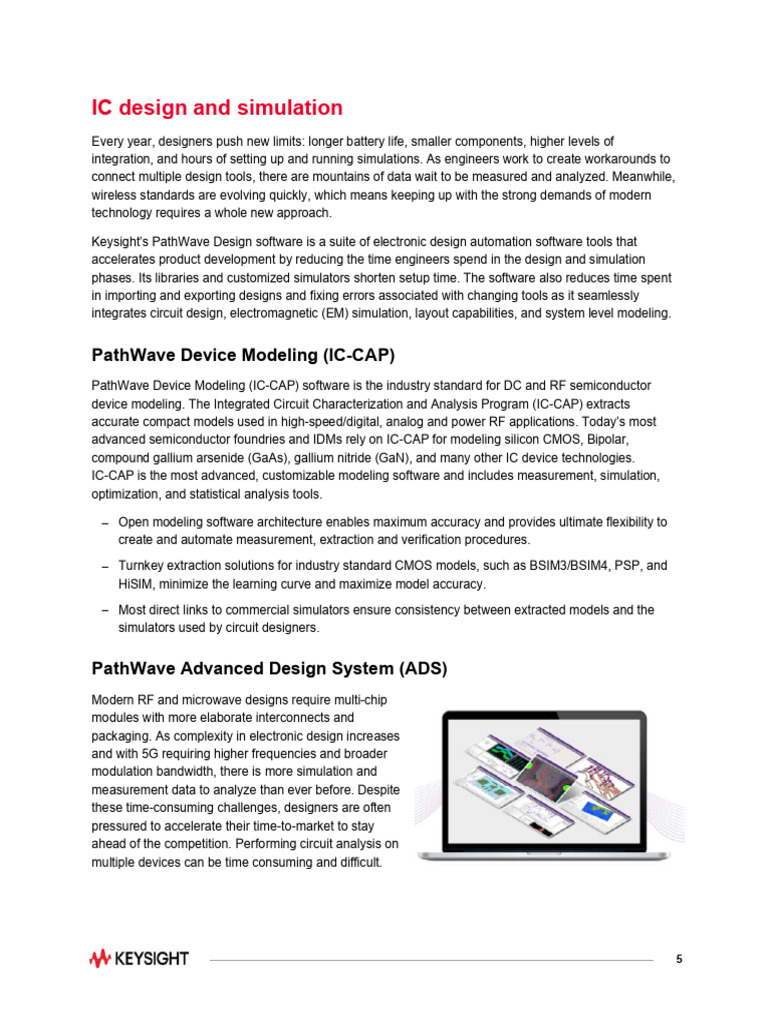 IC Design and Test in Research and Teaching - 5 | PDF