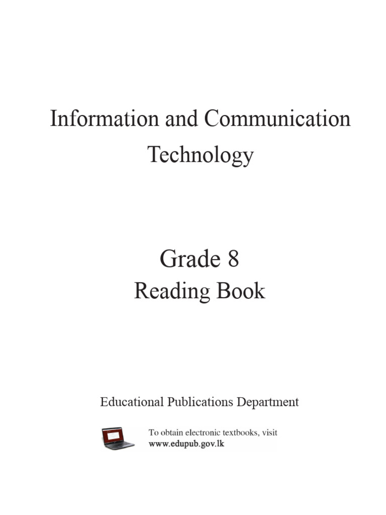 Information and Communication Technology - Reading Book 8 | PDF ...
