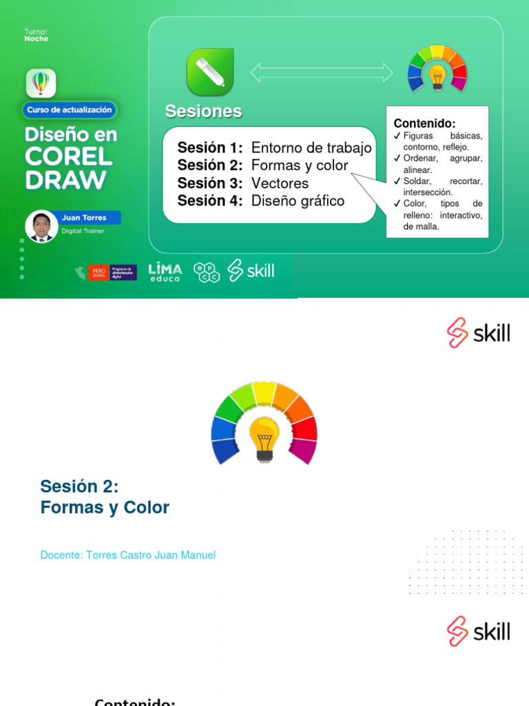 Sesión02-Formas y Color | PDF | Elipse